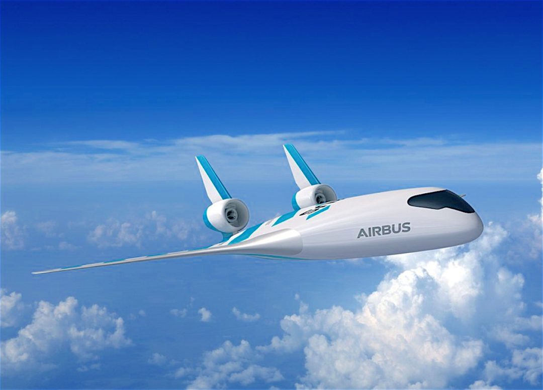 Airbus a présenté Maveric, l’avion du futur, un aéronef à la ...